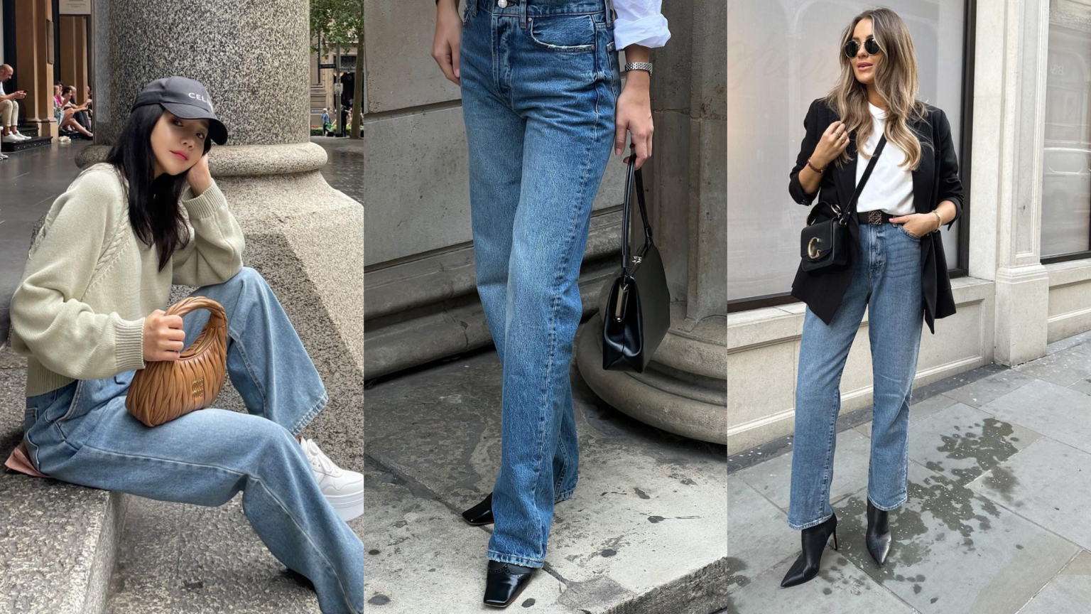 9 Effortless Ways To Style Boyfriend Jeans Like Fashion Girls In 2024 ...