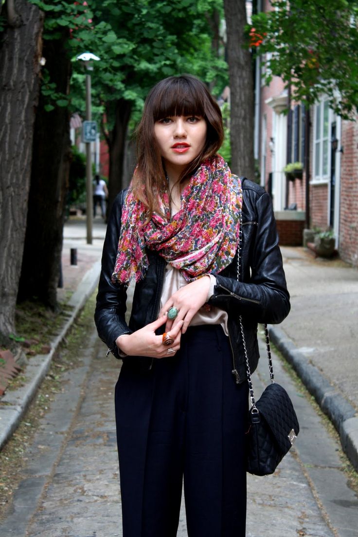 How To Style Your Outfit With Printed Scarf – Ferbena.com