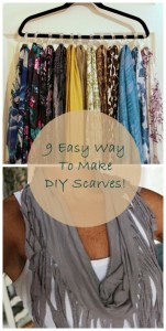9 Easy Tutorials To Make DIY Scarves – Ferbena.com