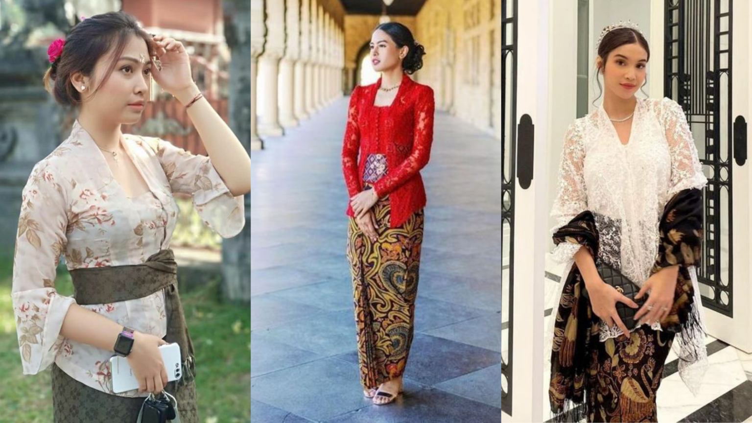 6 Types of Modern Kebaya — The Most Popular Indonesian Traditional ...