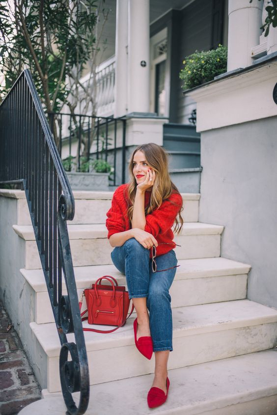 How to Wear Red Shoes Like a Street Style Star – Ferbena.com