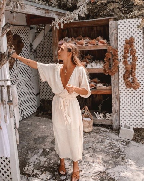 How to Style Breezy Dress This Summer – Ferbena.com