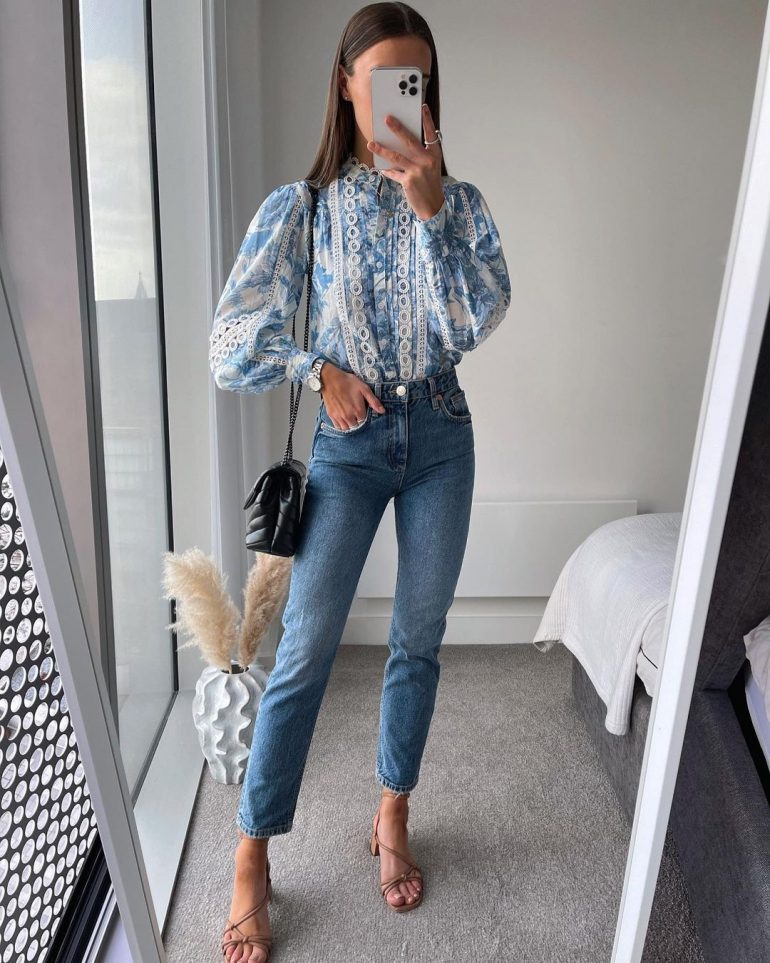 How To Style Basic Blouse For Everyday Office Looks – Ferbena Fashion ...