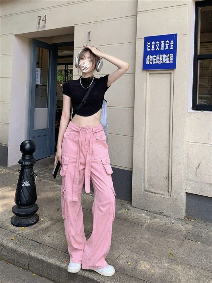 Chic Ways To Style Korean Looks With Cargo Pants – Ferbena Fashion ...