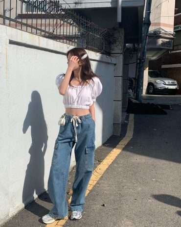 Chic Ways To Style Korean Looks With Cargo Pants – Ferbena Fashion ...