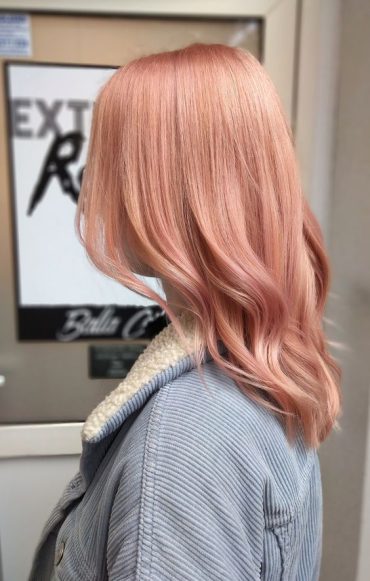 Trending Hairstyle 2024: How to Rock the Peach Hair Color everyone is ...